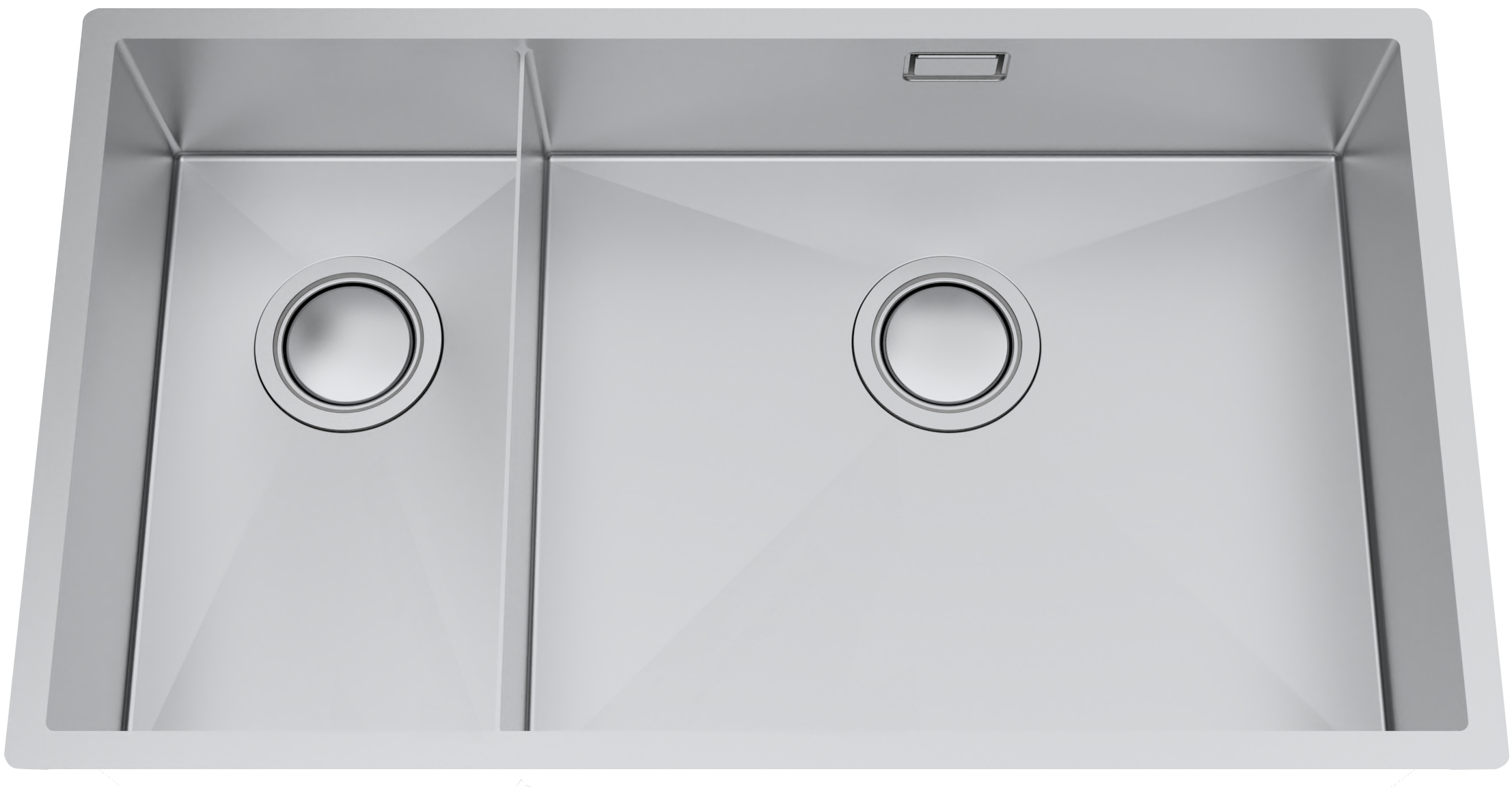 Edge 76 KHX | Modern, dubbel diskho i rostfritt stål | Nordic Tech®