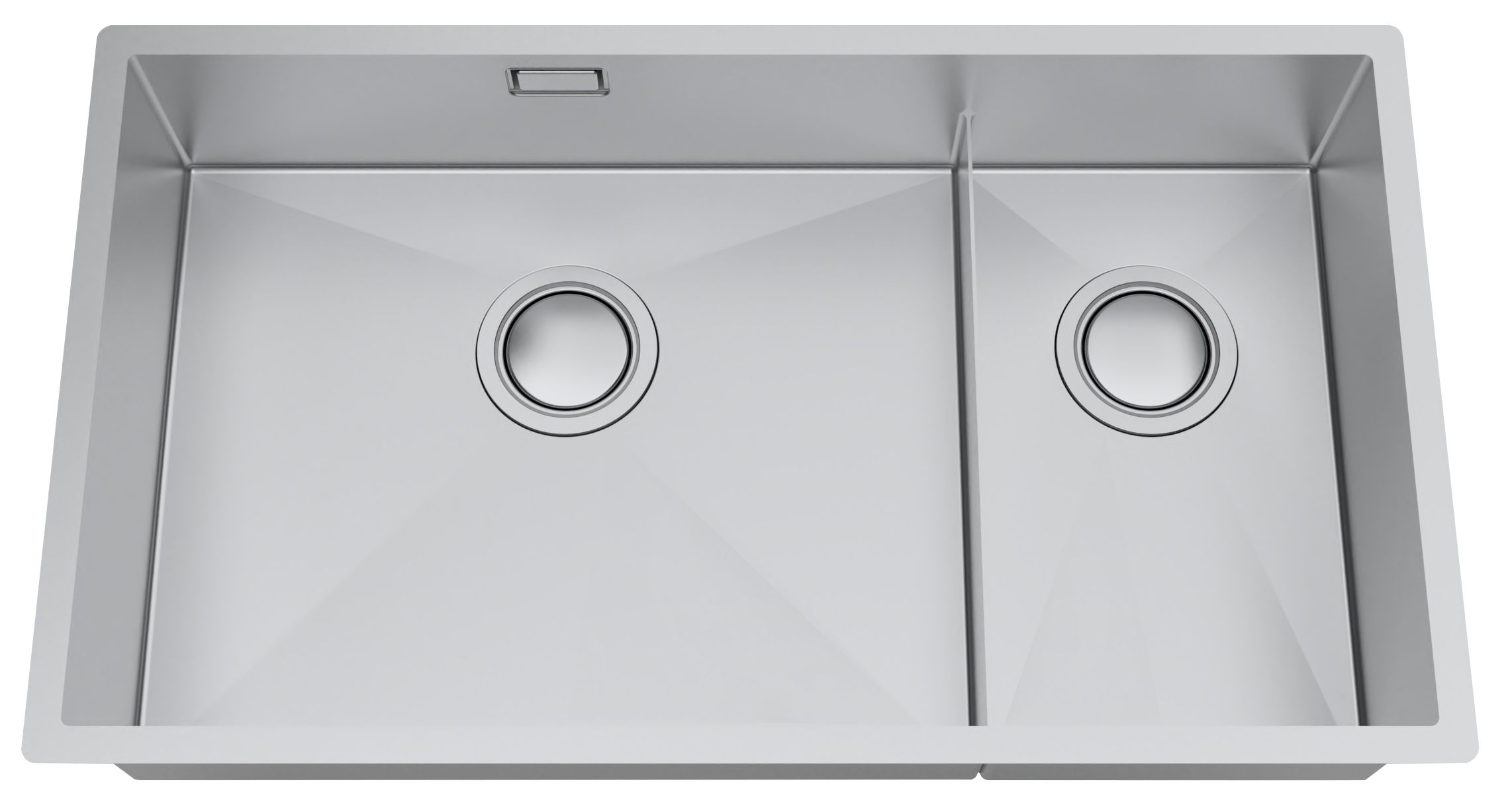 Edge 76 KVX Nickel | Modern, dubbel diskho i rostfritt | Nordic Tech®